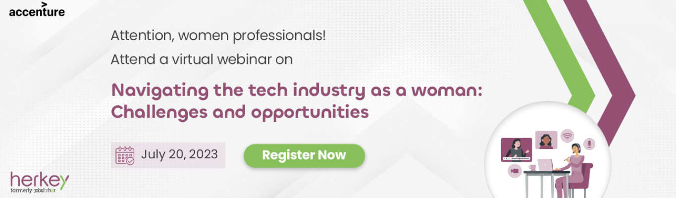 Webinar by Accenture for Women Professionals - Accenture | JobsForHer