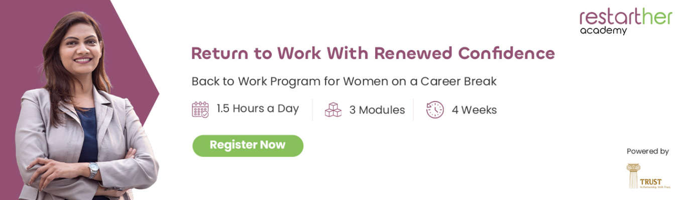 Back to Work Program for Women on a Career Break, by RestartHer Academy ...