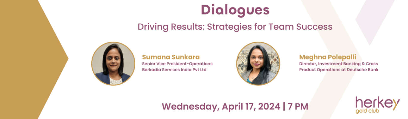 Dialogue: Driving Results: Strategies for Team Success - | Herkey ...