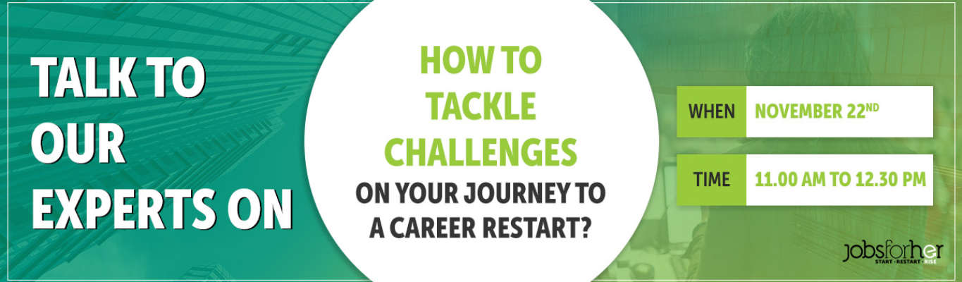 How To Tackle Challenges on Your Journey to a Career Restart ...